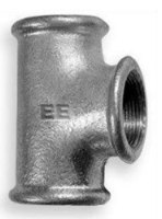 GALV MI REDUCING TEE